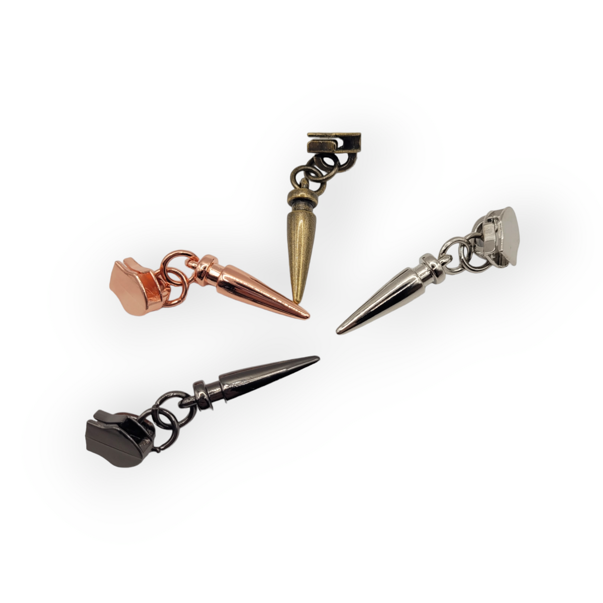 Bullet shaped Sz 5 Nylon Zipper Puller – RJ's Crafts