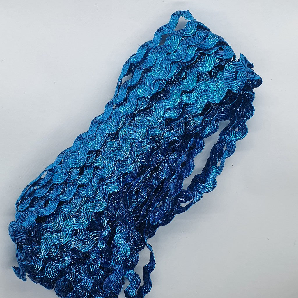 Metallic Ric Rac 13.5m - lots of colours – RJ's Crafts