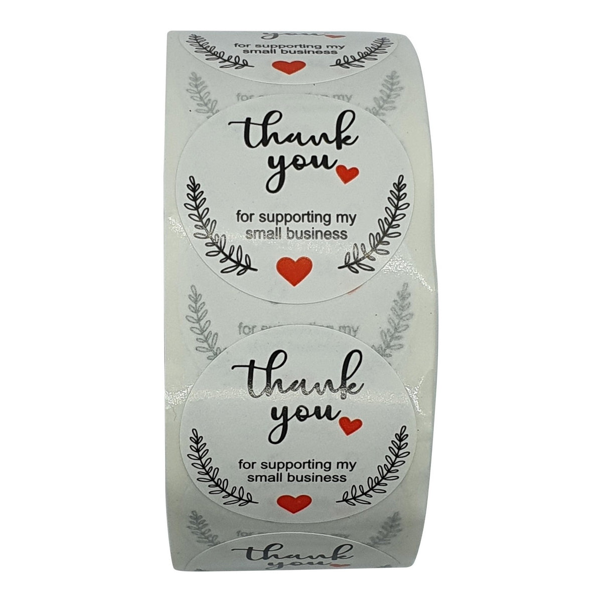 Sticker rolls Thank You - 500pc - Many Styles – RJ's Crafts