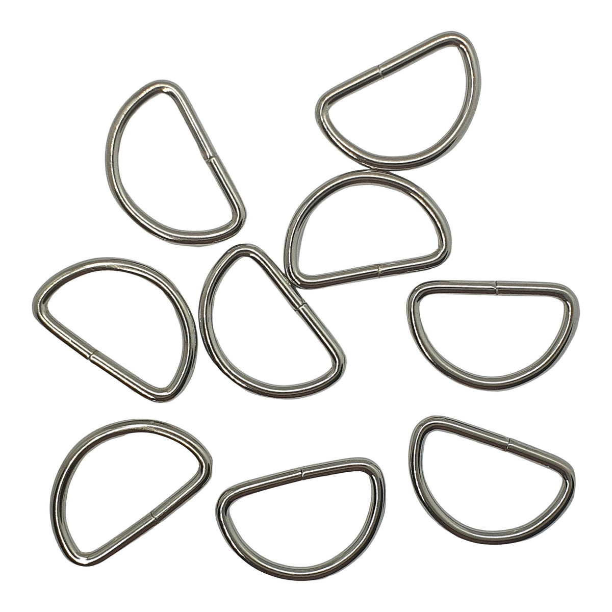 D Rings 25mm Silver 20pk – RJ's Crafts