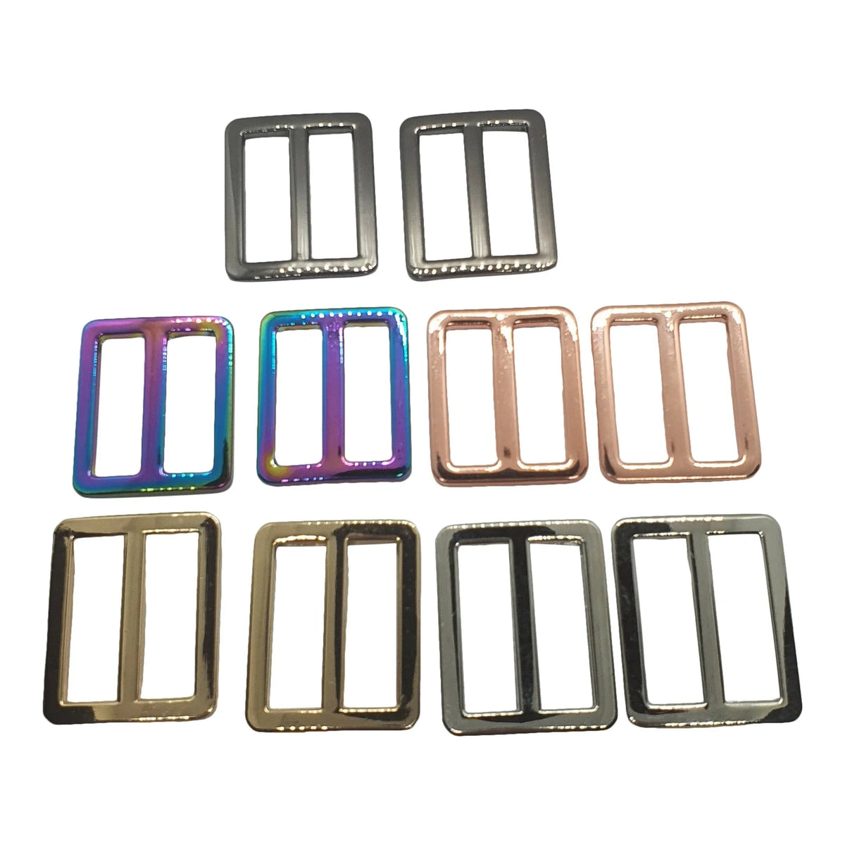 38mm Metal Tri Sliders 20pc BULK PACK – RJ's Crafts
