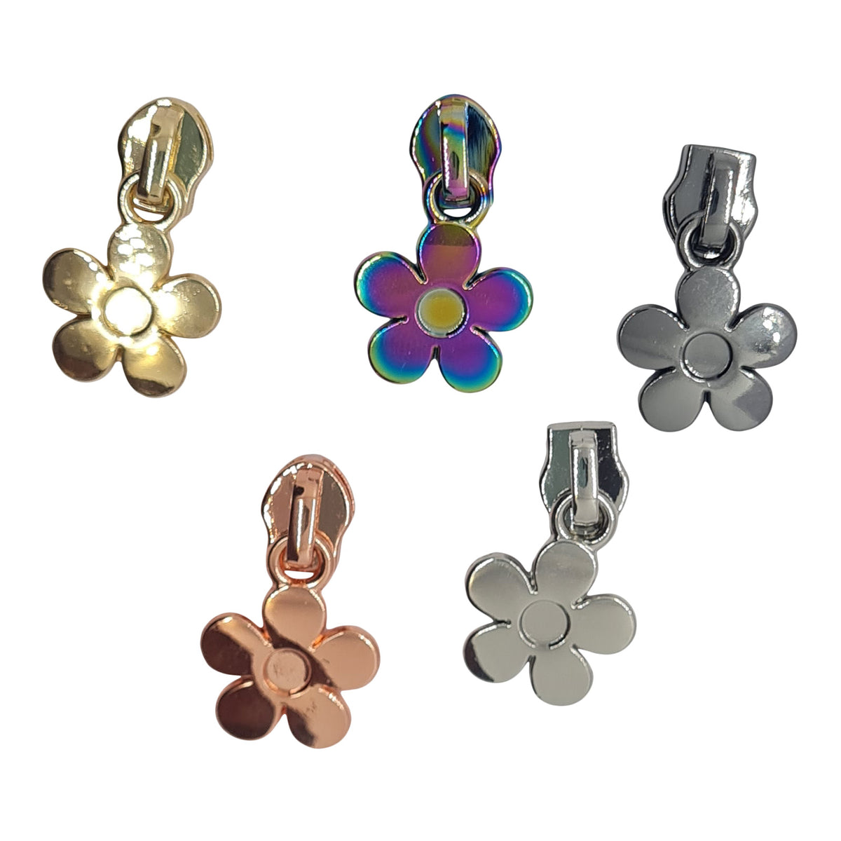 Chunky Flower Sz 5 Nylon Zipper Puller – RJ's Crafts
